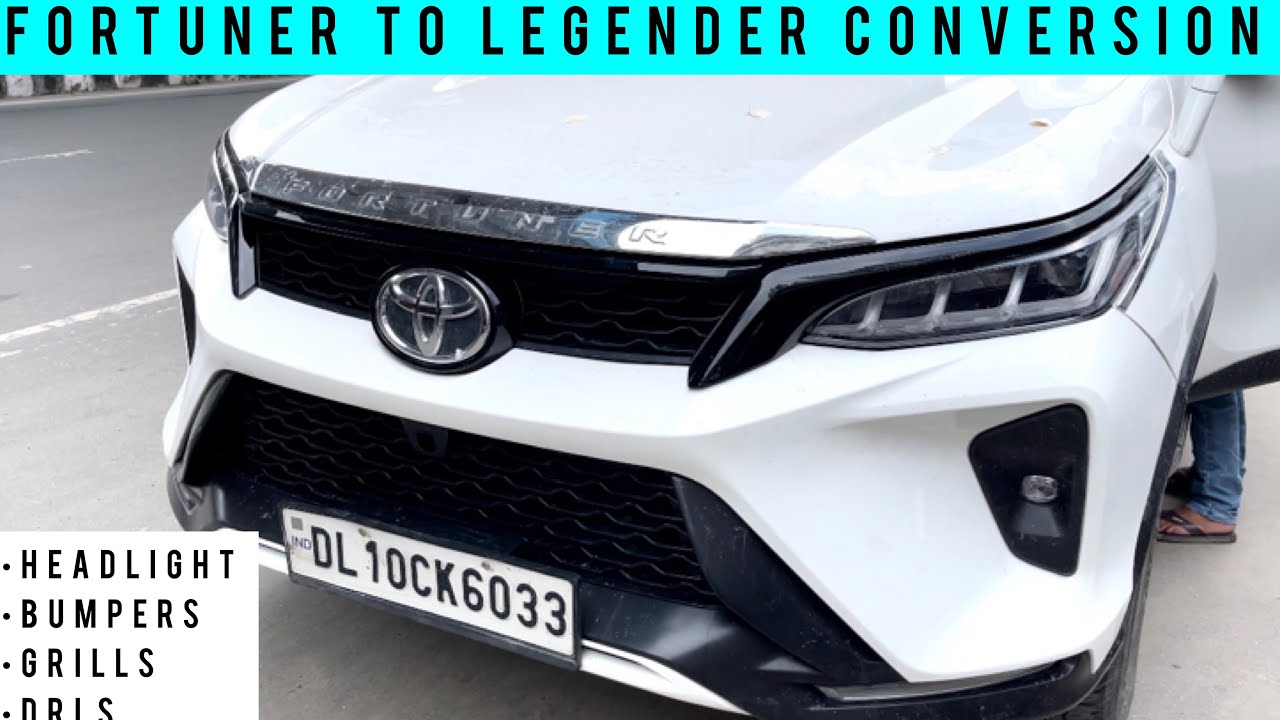 Fortuner Conversion To Legender Kit