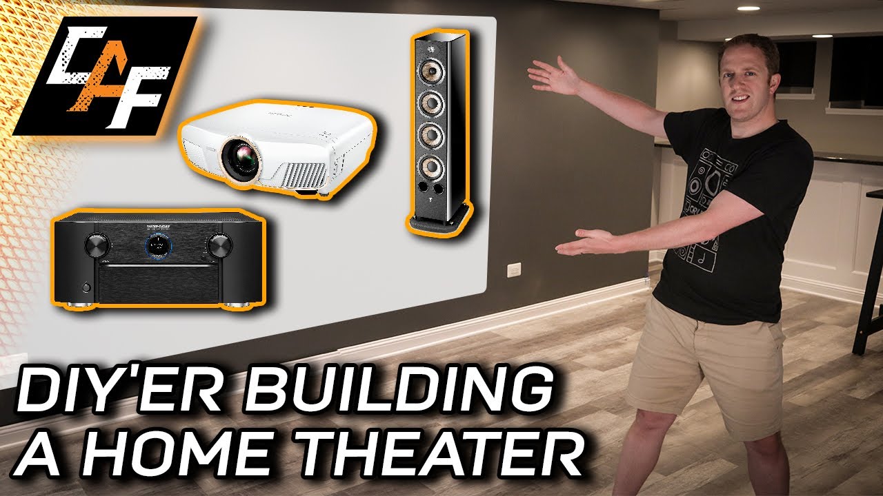 I'm Building A Home Theater! You Can Too! DIY Theater Build Project Intro