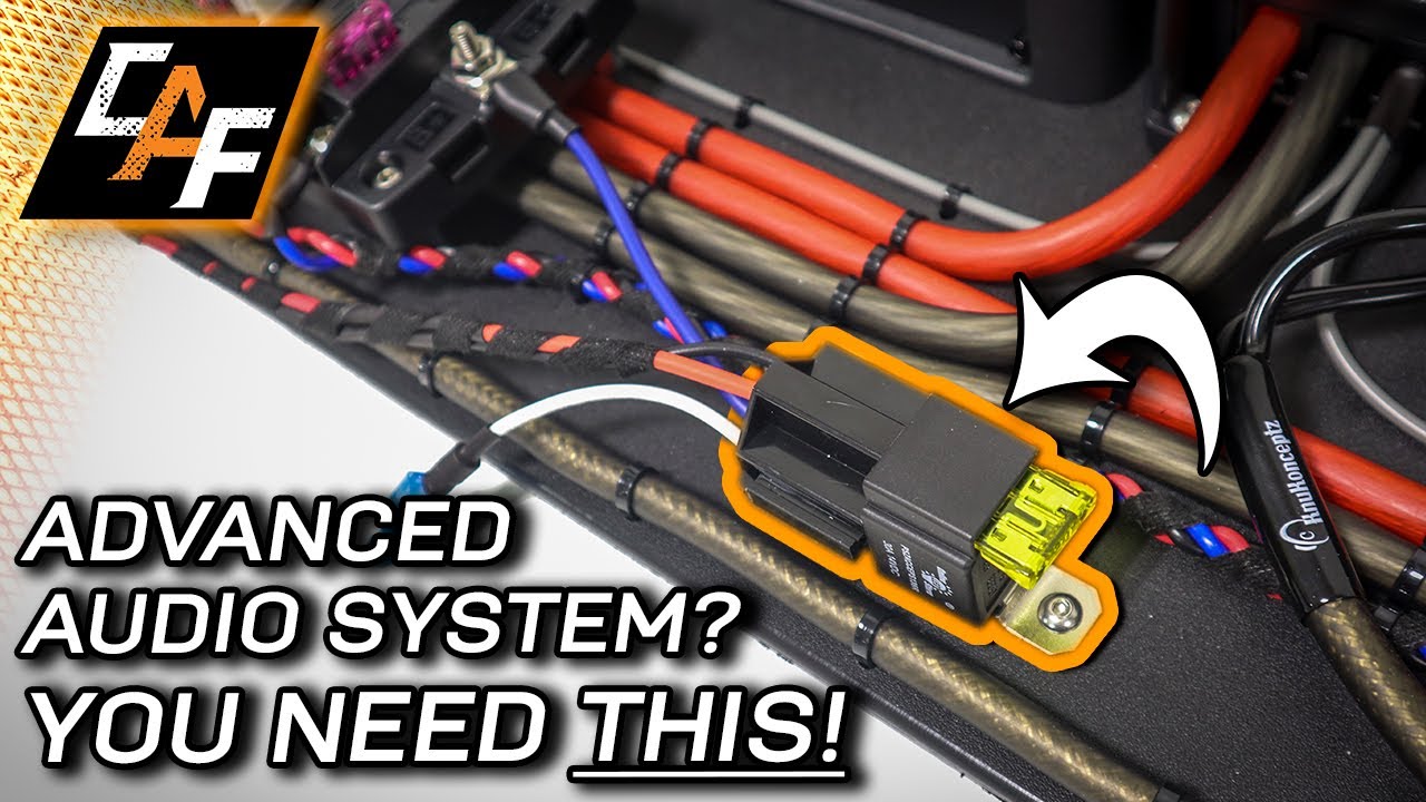Use RADIO To Turn On Accessories With A RELAY! EXPLANATION & WIRING