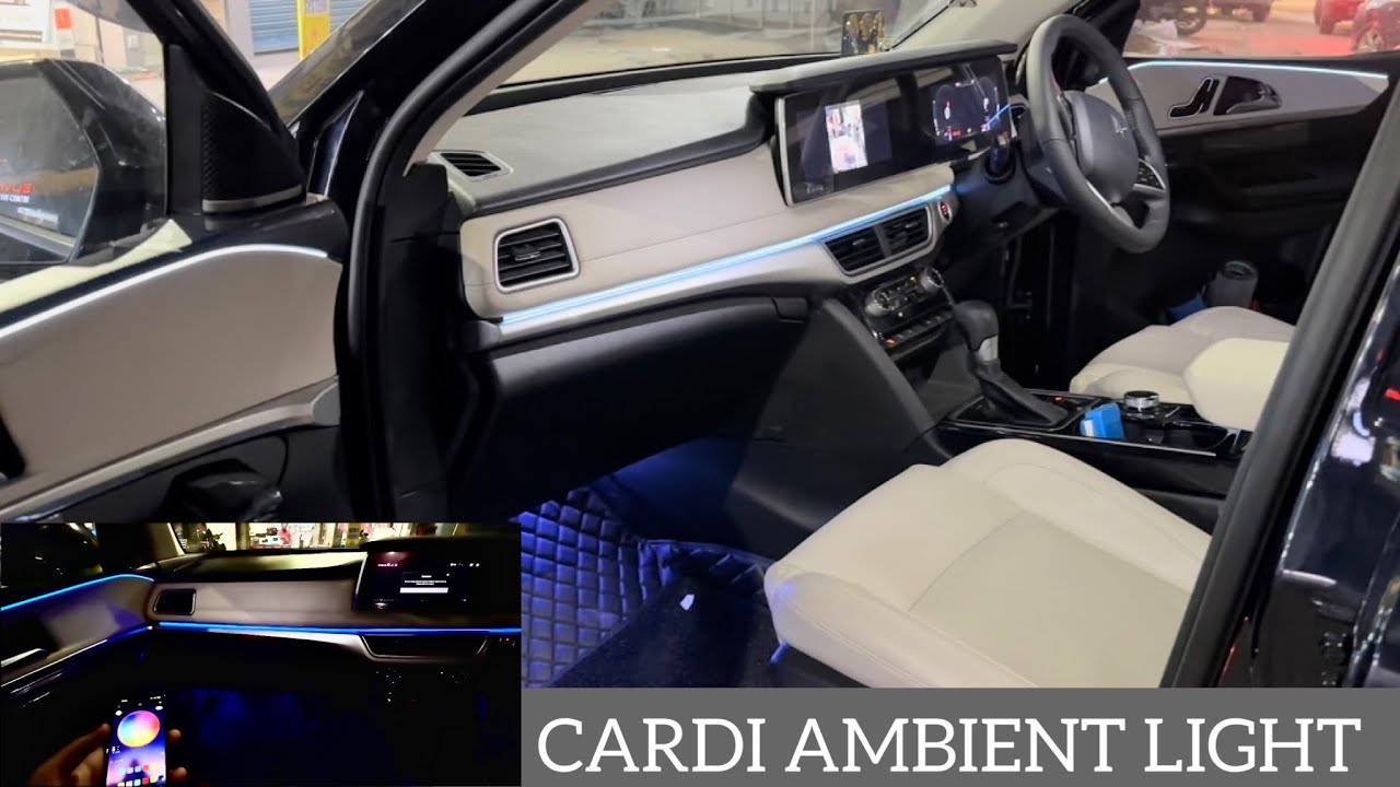 Xuv 700 New Model 2022 Cardi Ambient Light