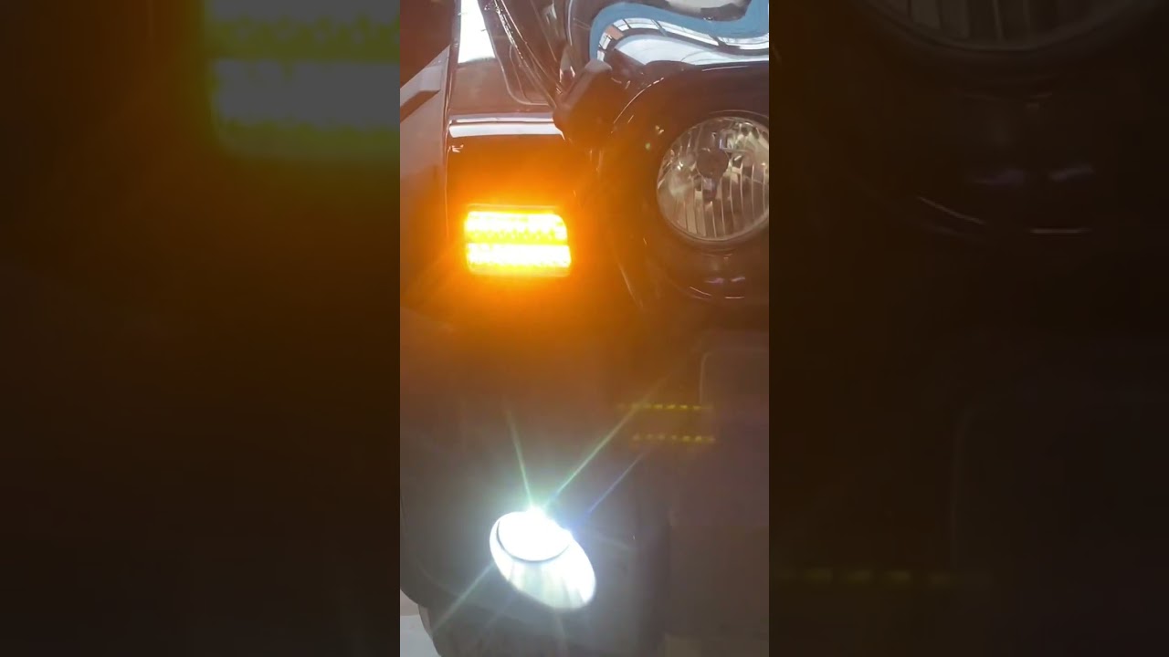 New Thar Looks With Drl And Matrix Indicator 🔥🔥🔥🔥Sahiba Car # Mahindra Thar