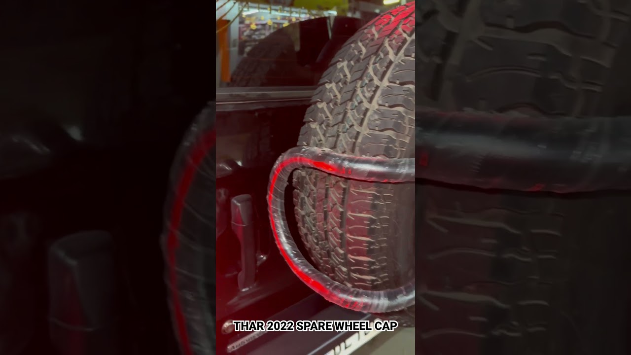 Thar 2022 Spare Wheel Cap