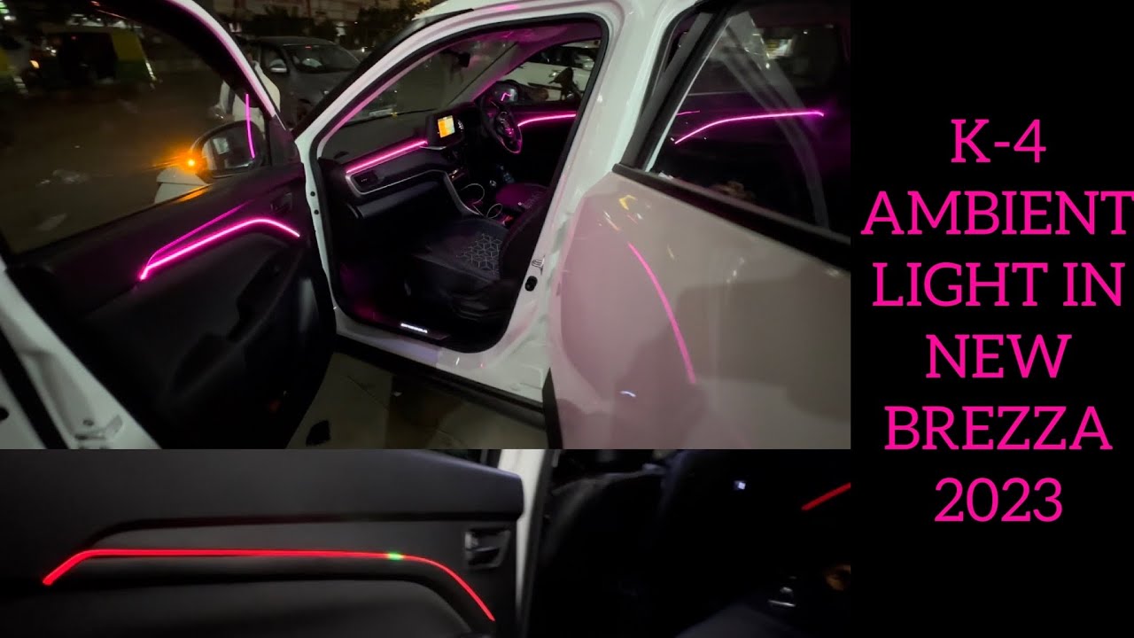 Brezza 2023 Ambient Light | Cardi K4 Ambient Light