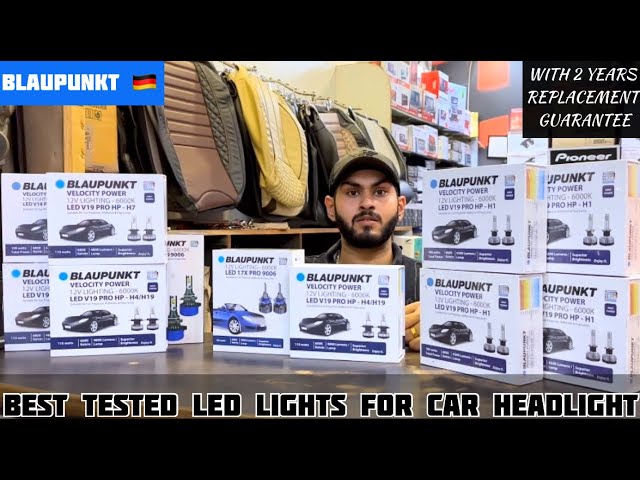 Best Led Headlights For Car | Blaupunkt Led V19 Pro | LED Light Vs ...