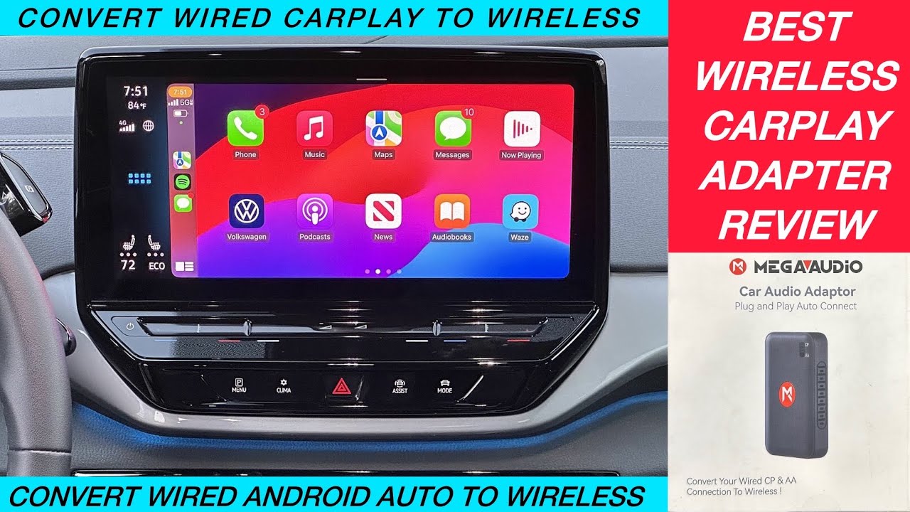 Wireless Carplay Adapter | Carplay Adapter For Any Car | Best Wireless ...