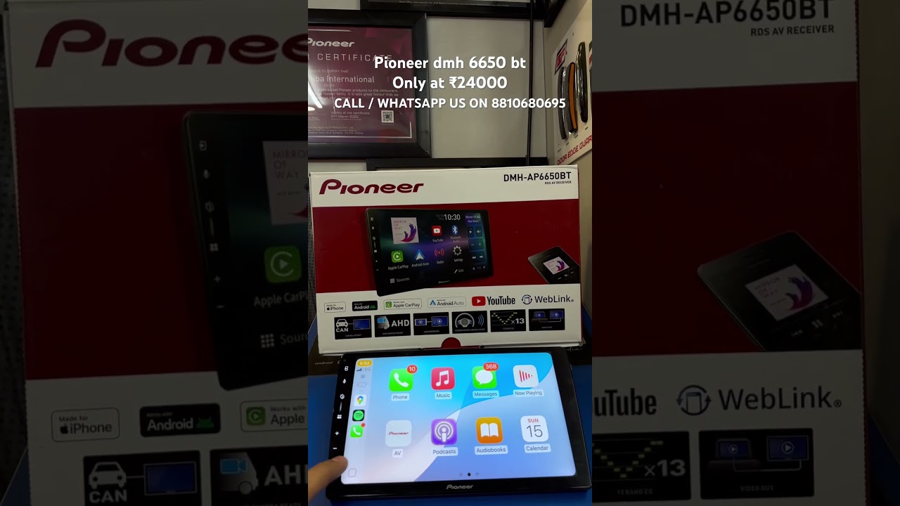 Dmh Ap6650bt | Pioneer Android Stereo #pioneer #carstereo