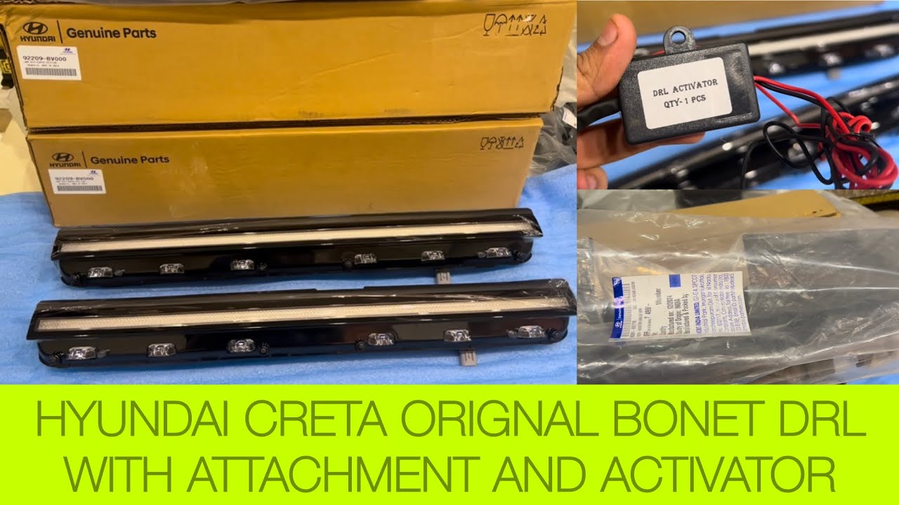 Hyundai Creta Orignal DRL For Creta Base Model | Orignal Creta DRL And ...