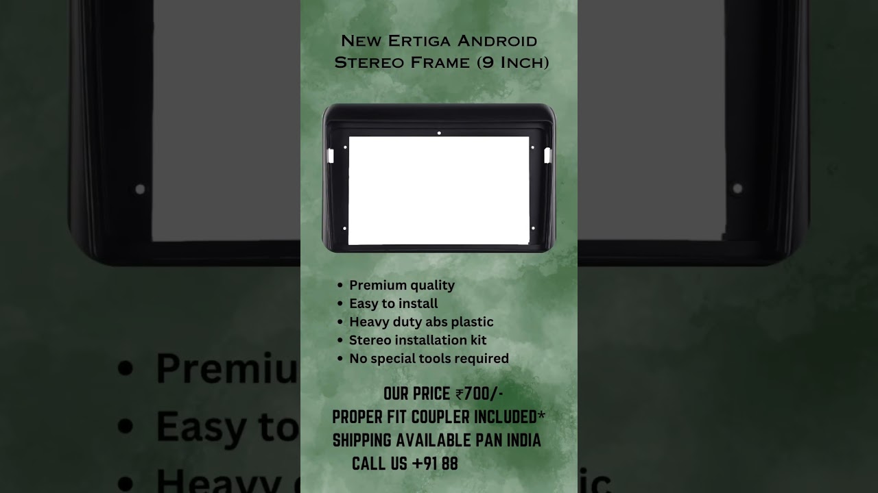 Ertiga Android Stereo Frame 9 Inches #androidframe #androidstereo #ertiga