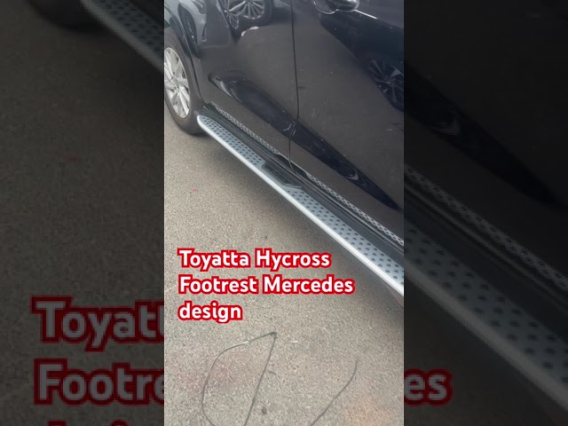Toyatta Hycross Footrest # Sahiba Car