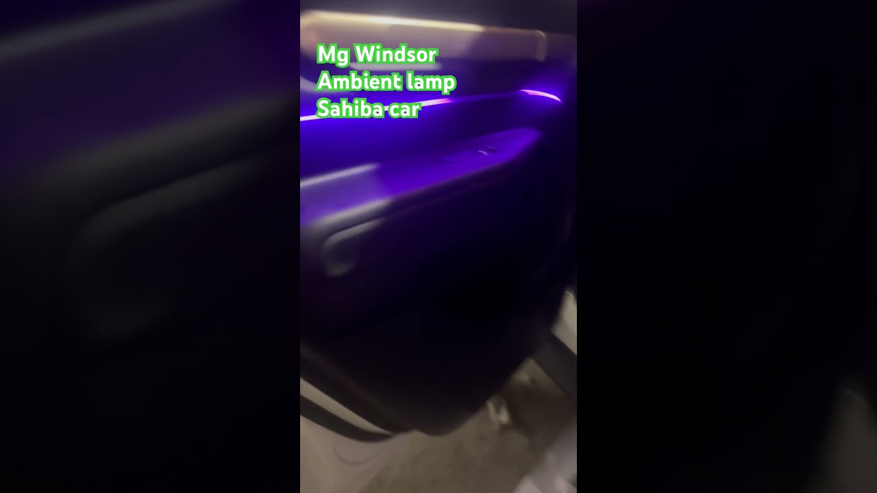 Mg Windsor Ambient Lamp #gfx Mats Mg Windsor # Sahiba Car # Sahiba Car