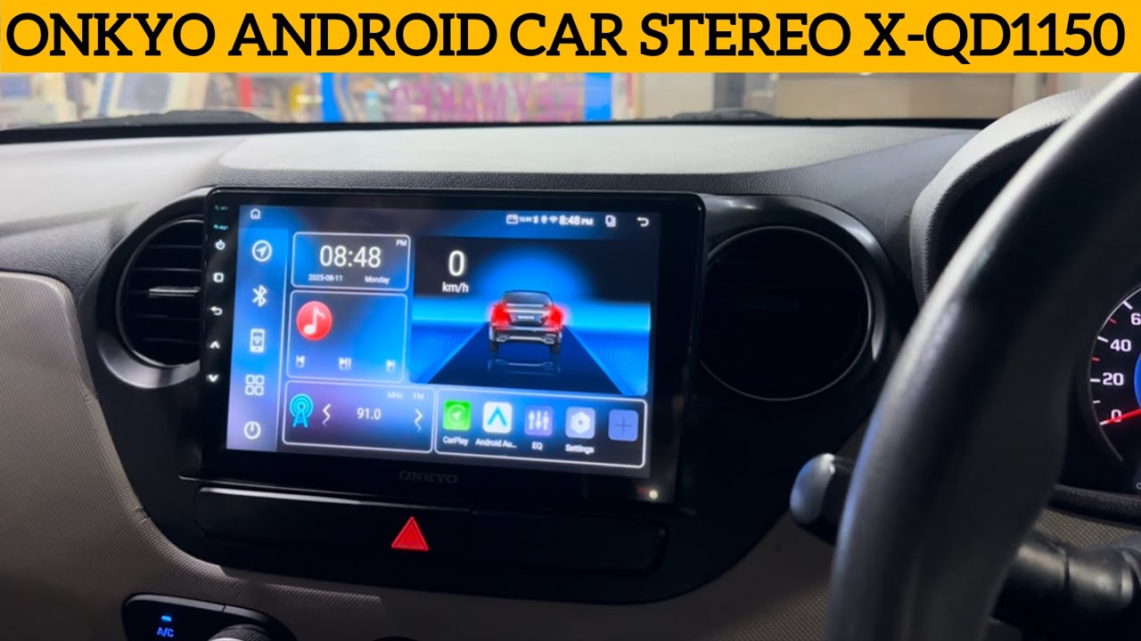 ONKYO X-QD 1150 Wireless CarPlay & Android Auto Review | Onkyo Android Car Stereo