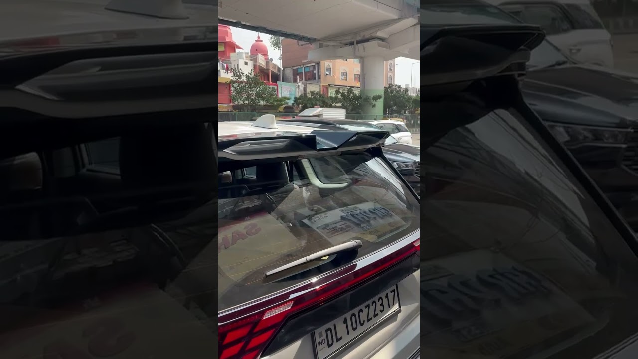 Innova Hycross Wing Spoiler | Innova Hycross Modified #hycross